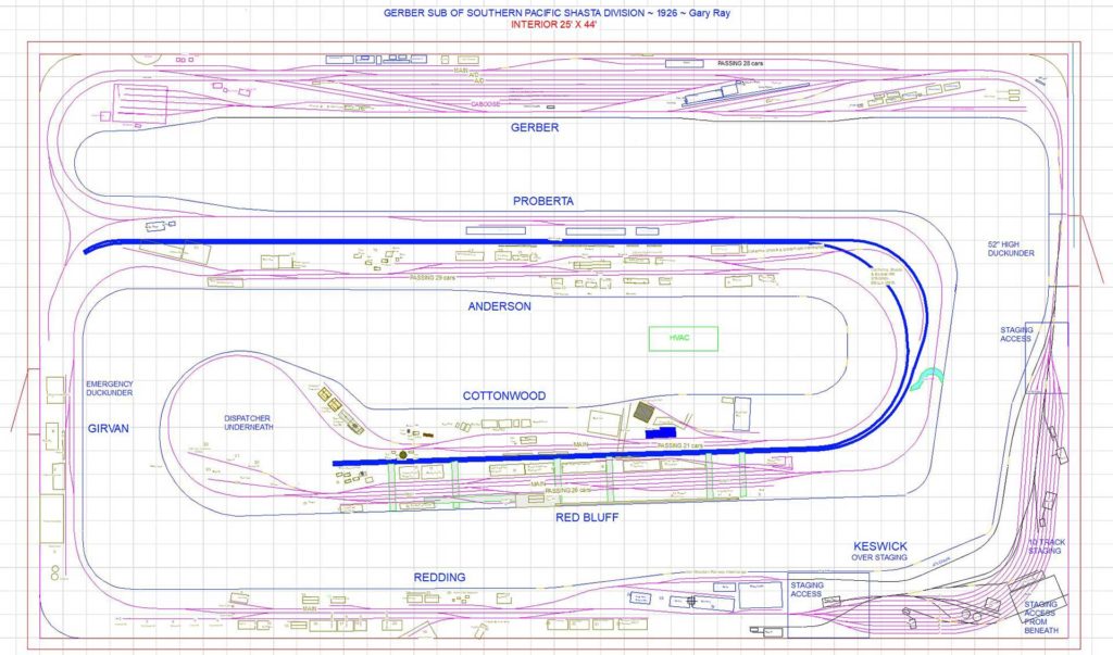 Layout - Gary Ray- Southern Pacific Model Layout
