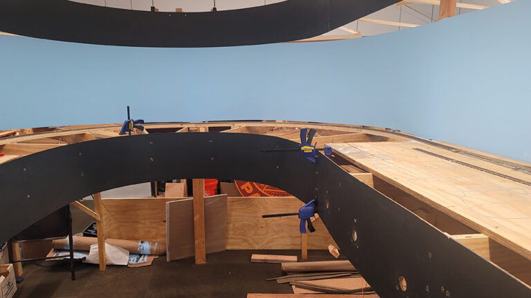 Temporary River Crossings - Gary Ray- Southern Pacific Model Layout